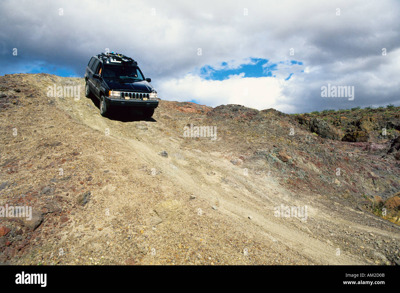 4x4 off road driving Stock Photo - Alamy