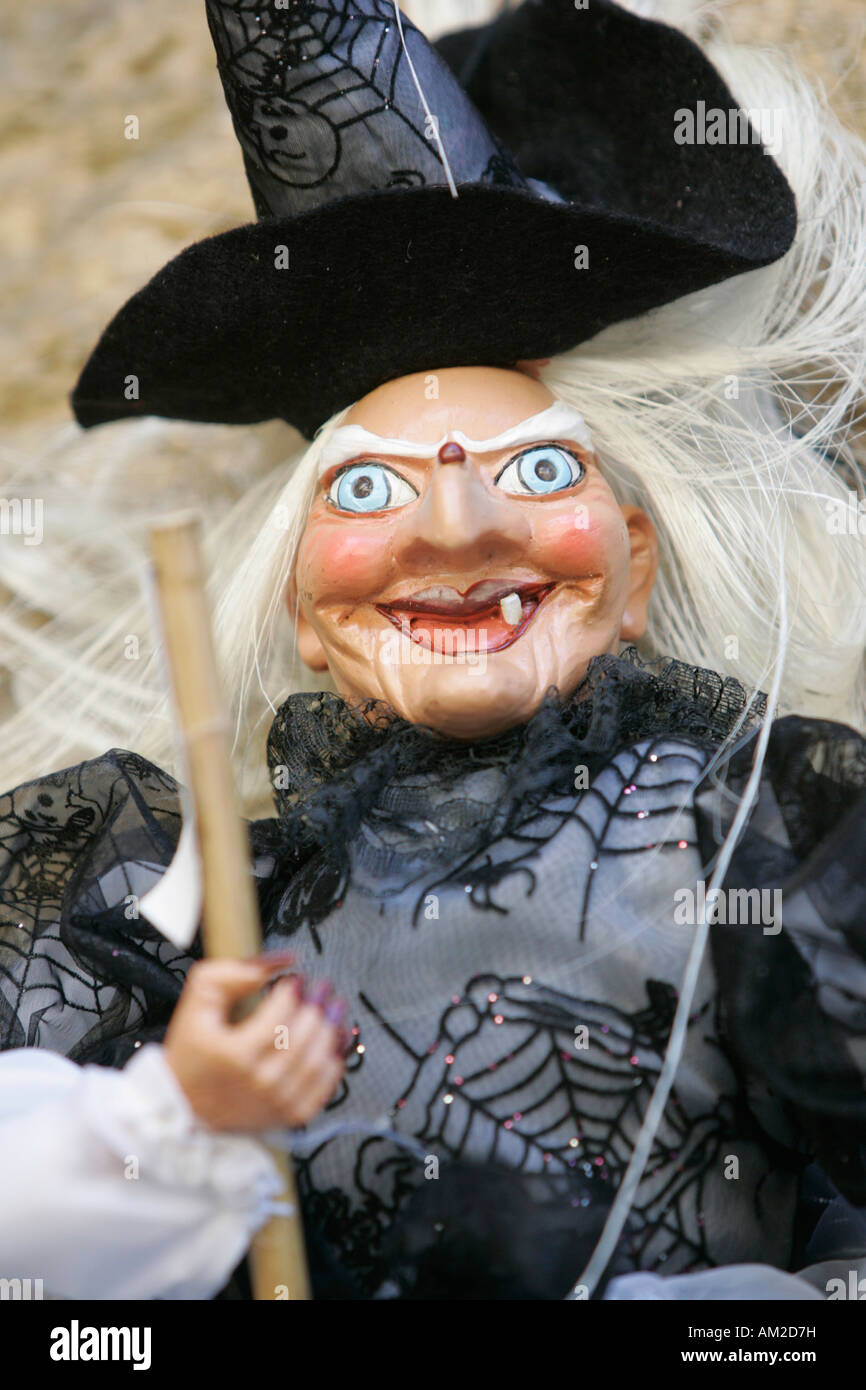 Toy witch hi-res stock photography and images - Alamy