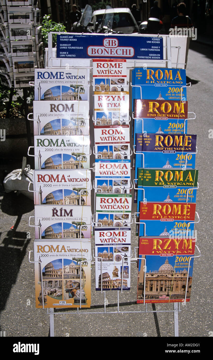 Bookshop display of travel guide books hi-res stock photography and ...