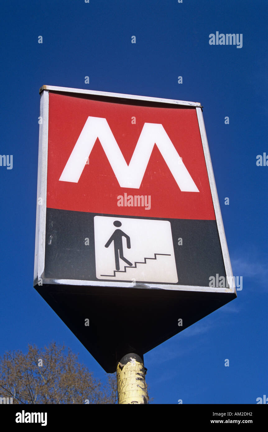 Metro station rome hi-res stock photography and images - Alamy