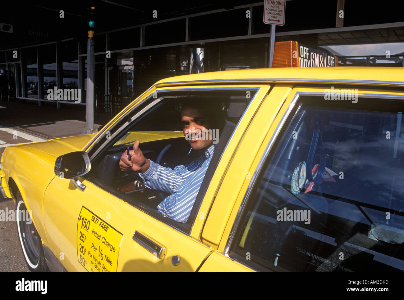 A Pakistani taxi driver in New York City Stock Photo - Alamy