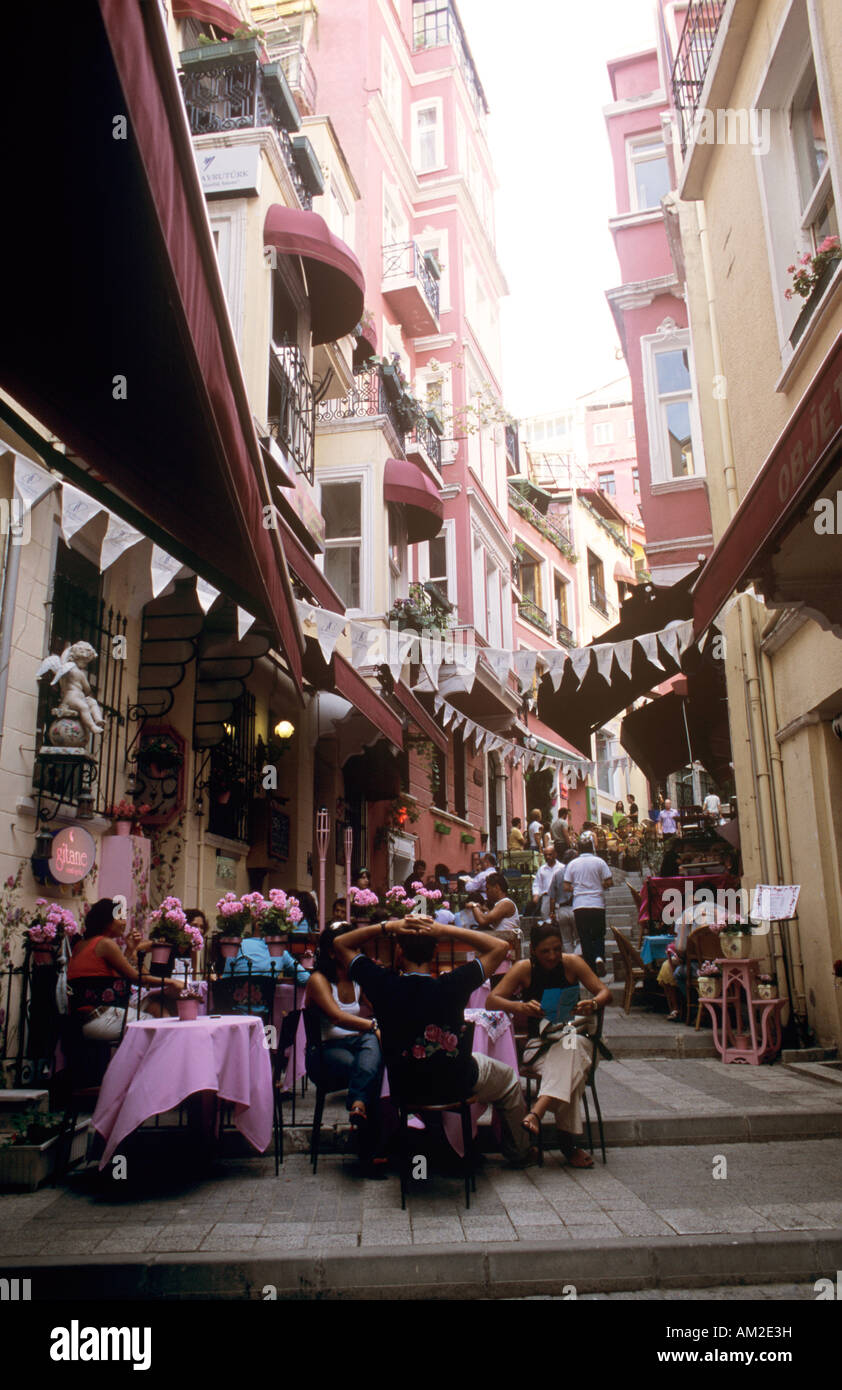Beyoglu french street istanbul hi-res stock photography and images - Alamy
