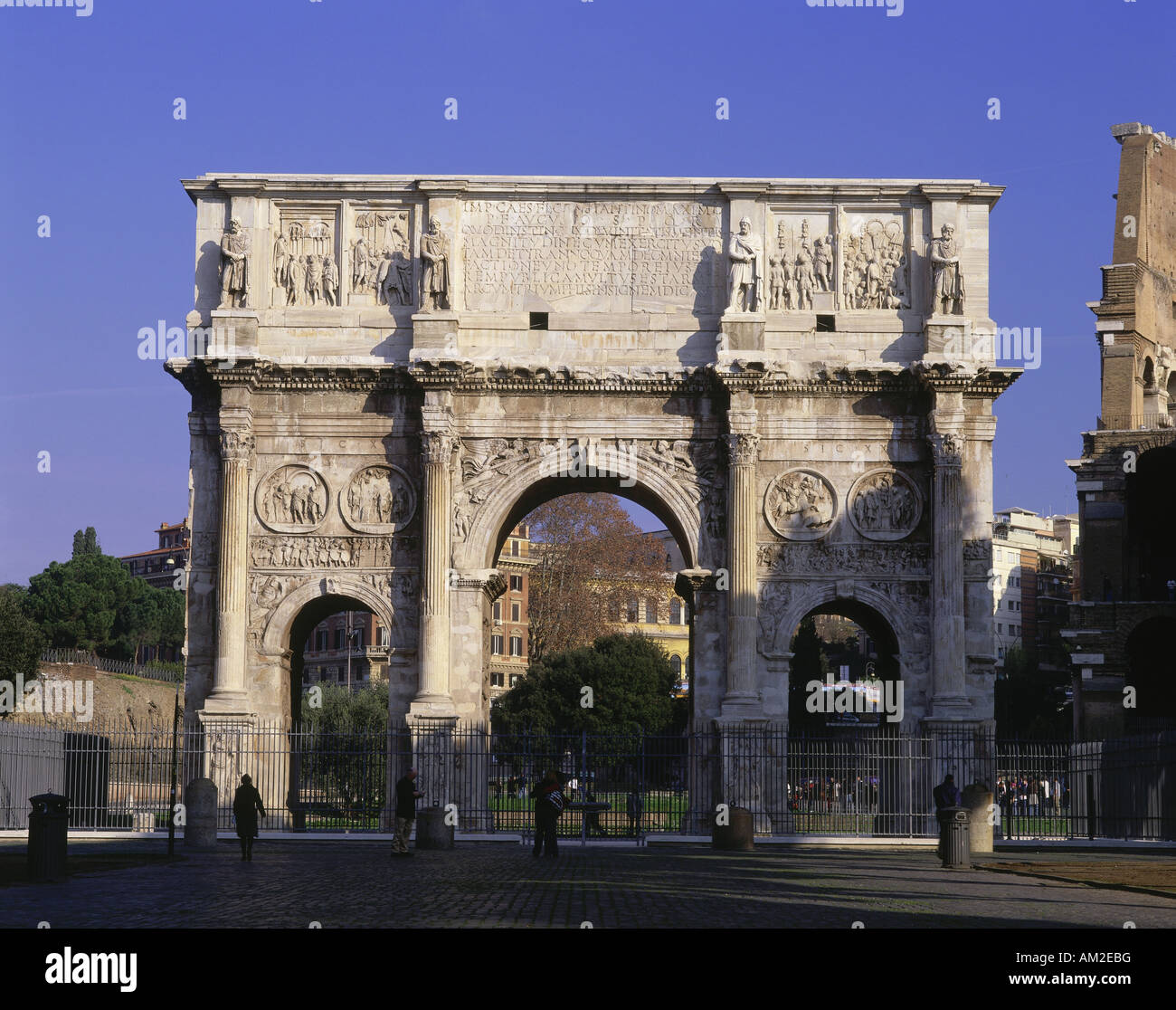 geography / travel, Italy, Rome, buildings, Arch of Constantine, built ...