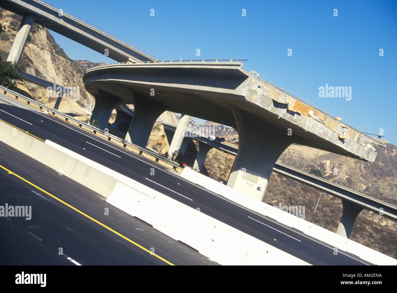 Route 5 and 118 freeway disaster following the 1994 Northridge ...
