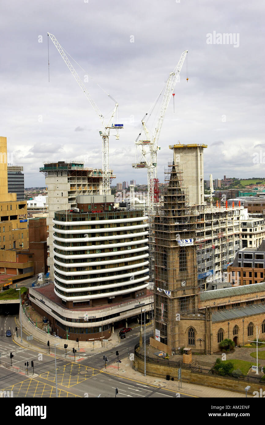 Building work Liverpool 2005 Stock Photo - Alamy