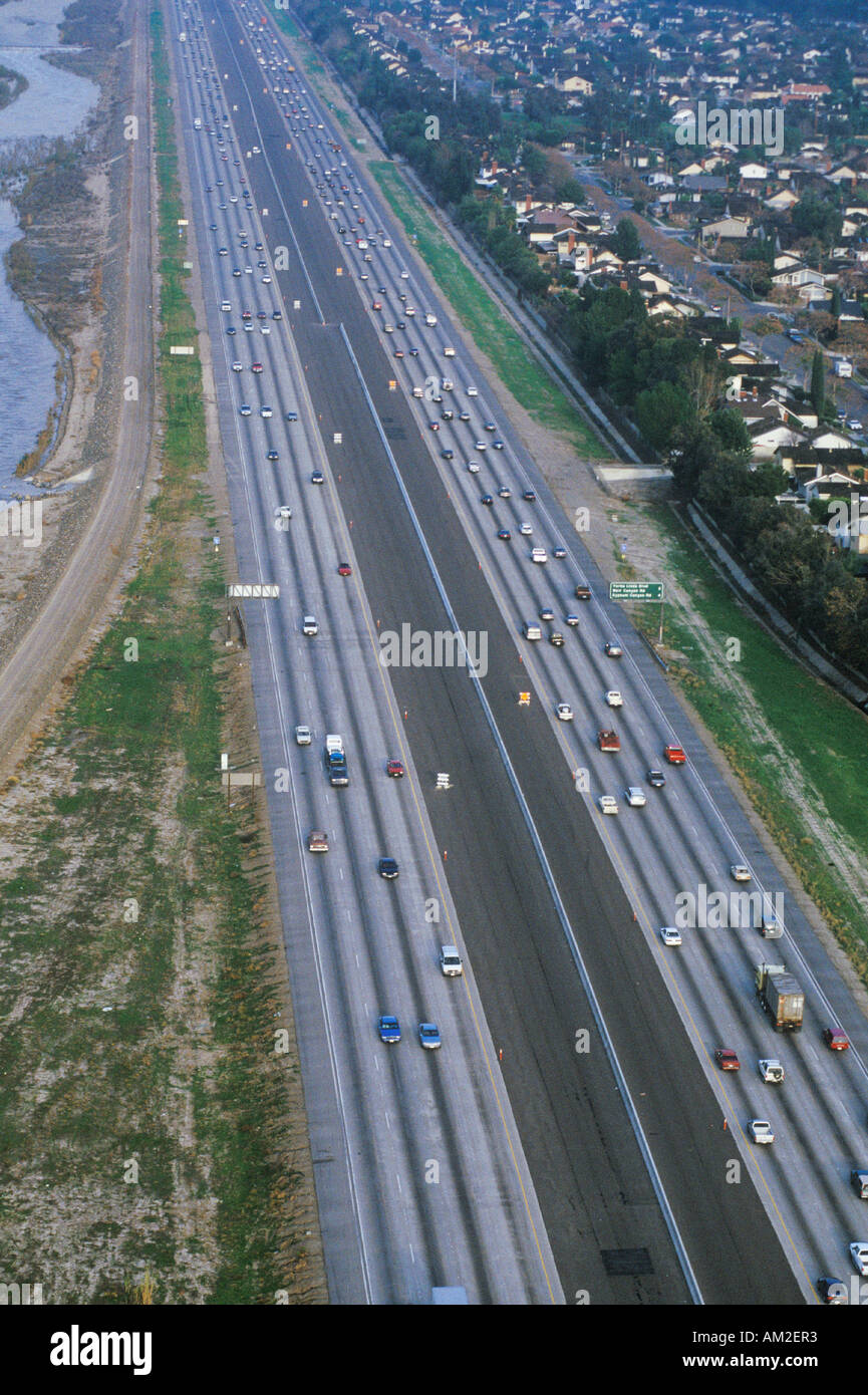The Route 91 New Smart Highway Toll Road in Orange County California ...
