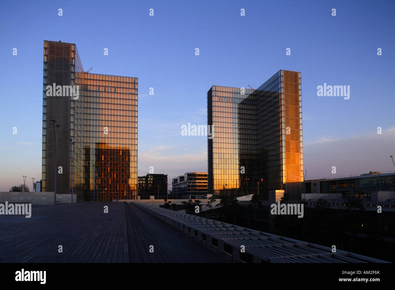 France, Paris, National Library of France by the architect Dominique ...