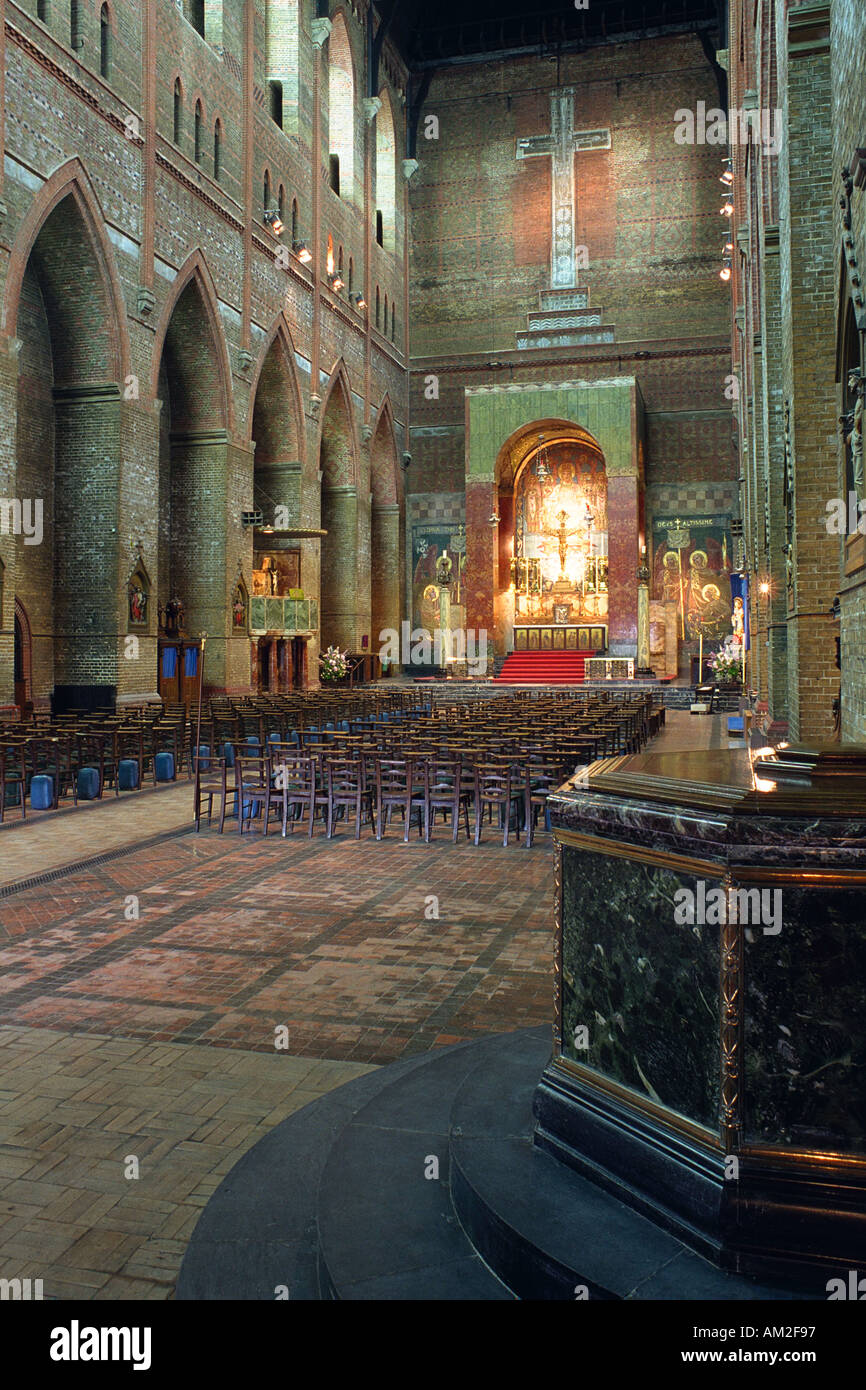 Interior St Bartholomew s Church Brighton UK Stock Photo - Alamy