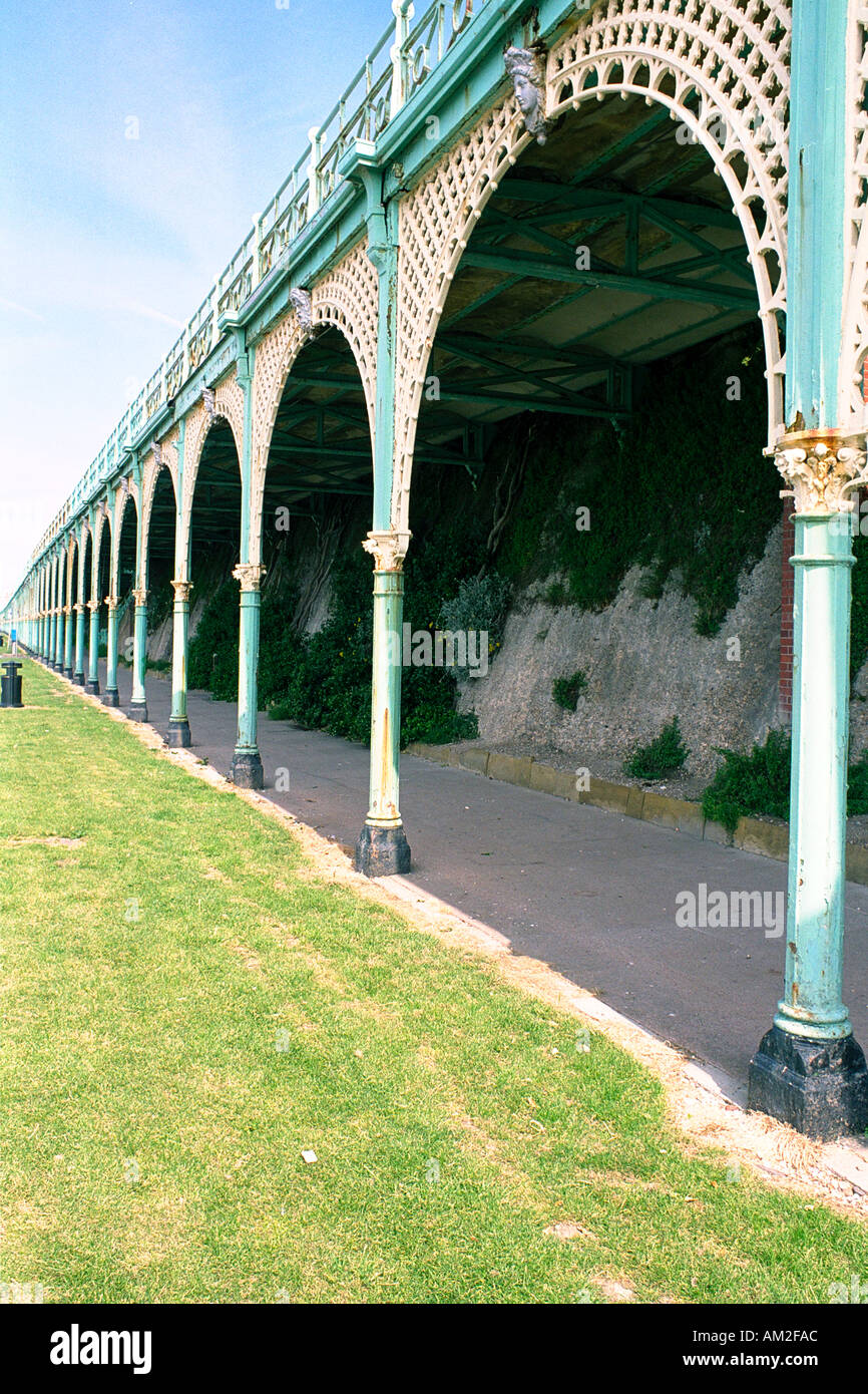 Victorian Cast Iron Arches Brighton Stock Photo - Alamy