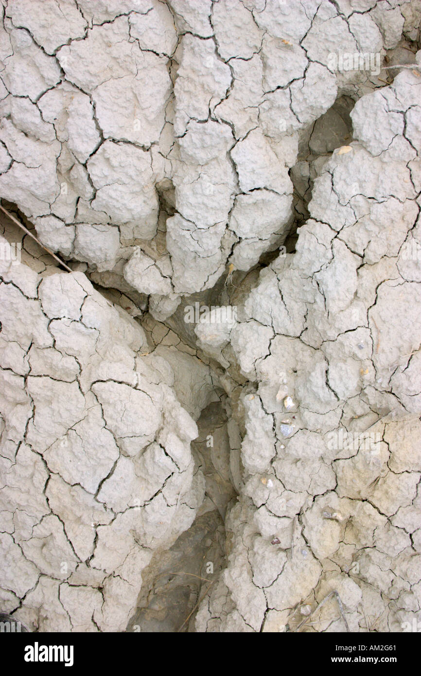 Dry cracked soil Stock Photo - Alamy