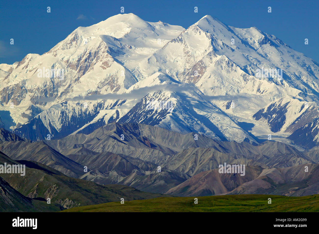 Mt McKinley Denali National Park Alaska Stock Photo - Alamy