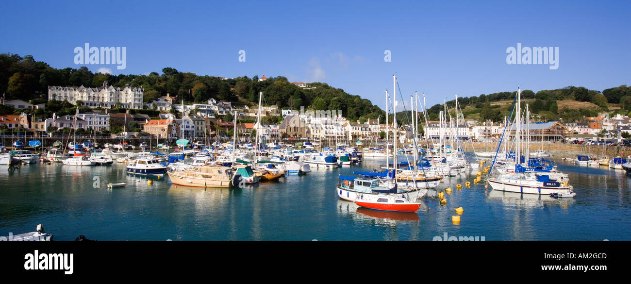 St aubins harbour hi-res stock photography and images - Alamy