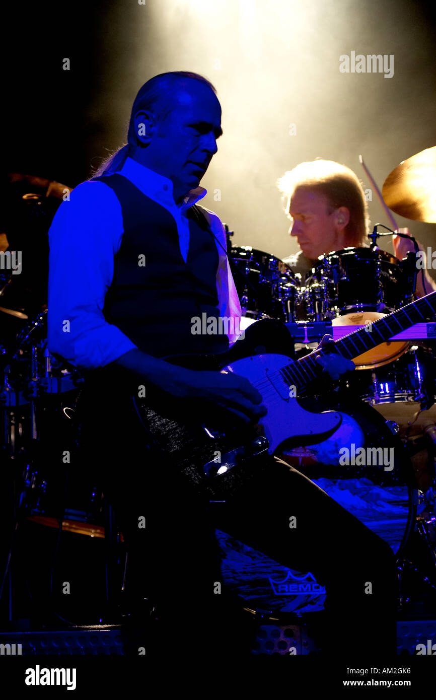 Status Quo on Stage Stock Photo - Alamy