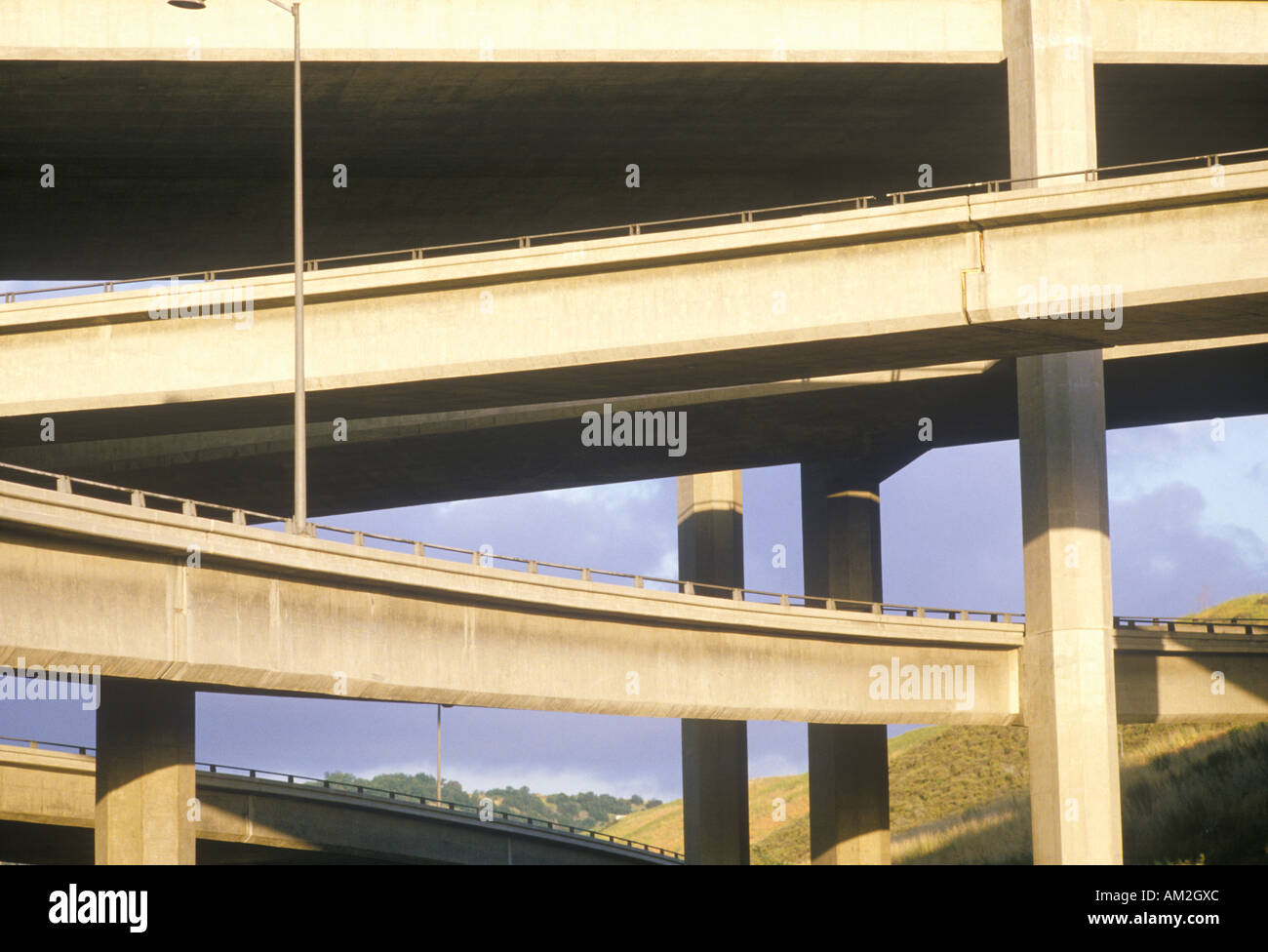 The Highway 10 overpass in Southern California Stock Photo - Alamy