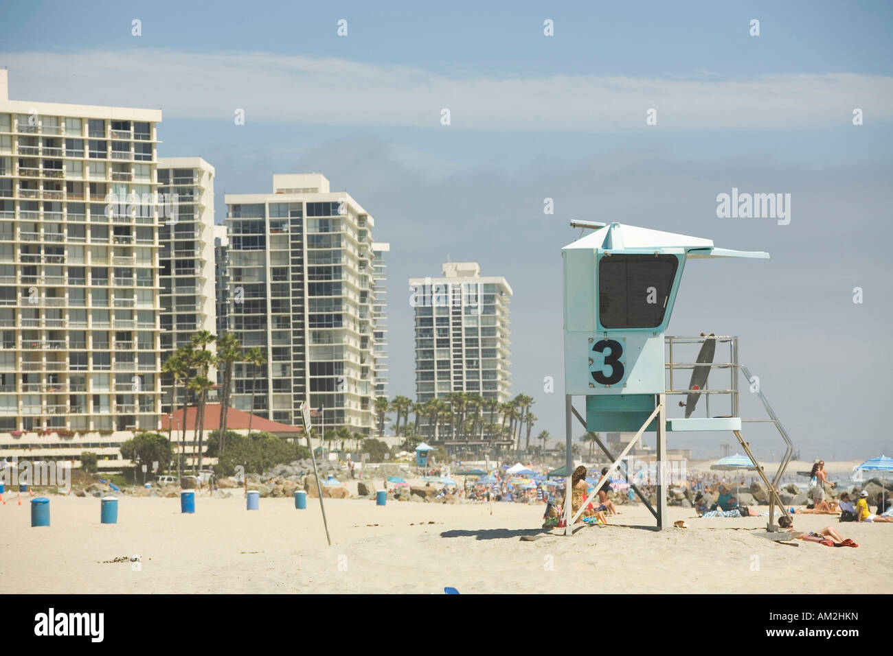 Lifeguard Stand at Coronado Beach San Diego California Stock Photo - Alamy