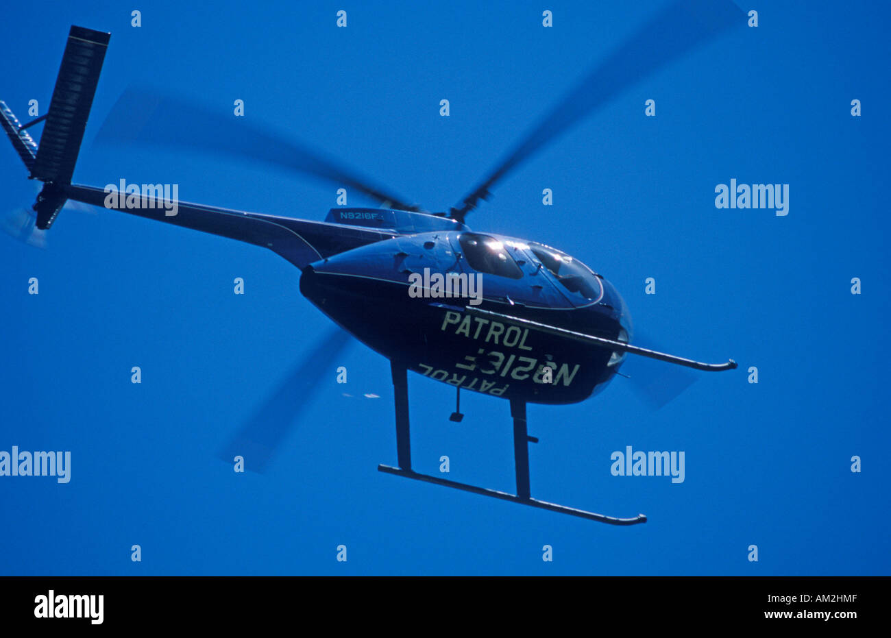 Helicopter blue hi-res stock photography and images - Alamy
