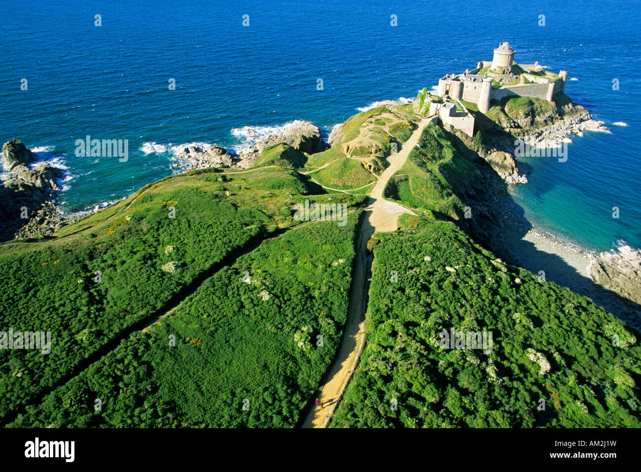 France, Cotes d' Armor, Plevenon, Fort La Latte (La Latte castle ...
