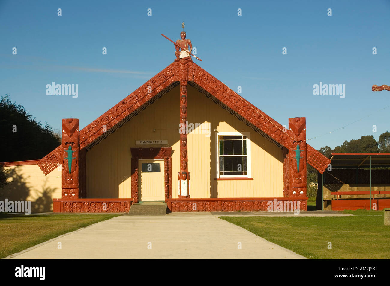 Maori marae wharenui hi-res stock photography and images - Alamy