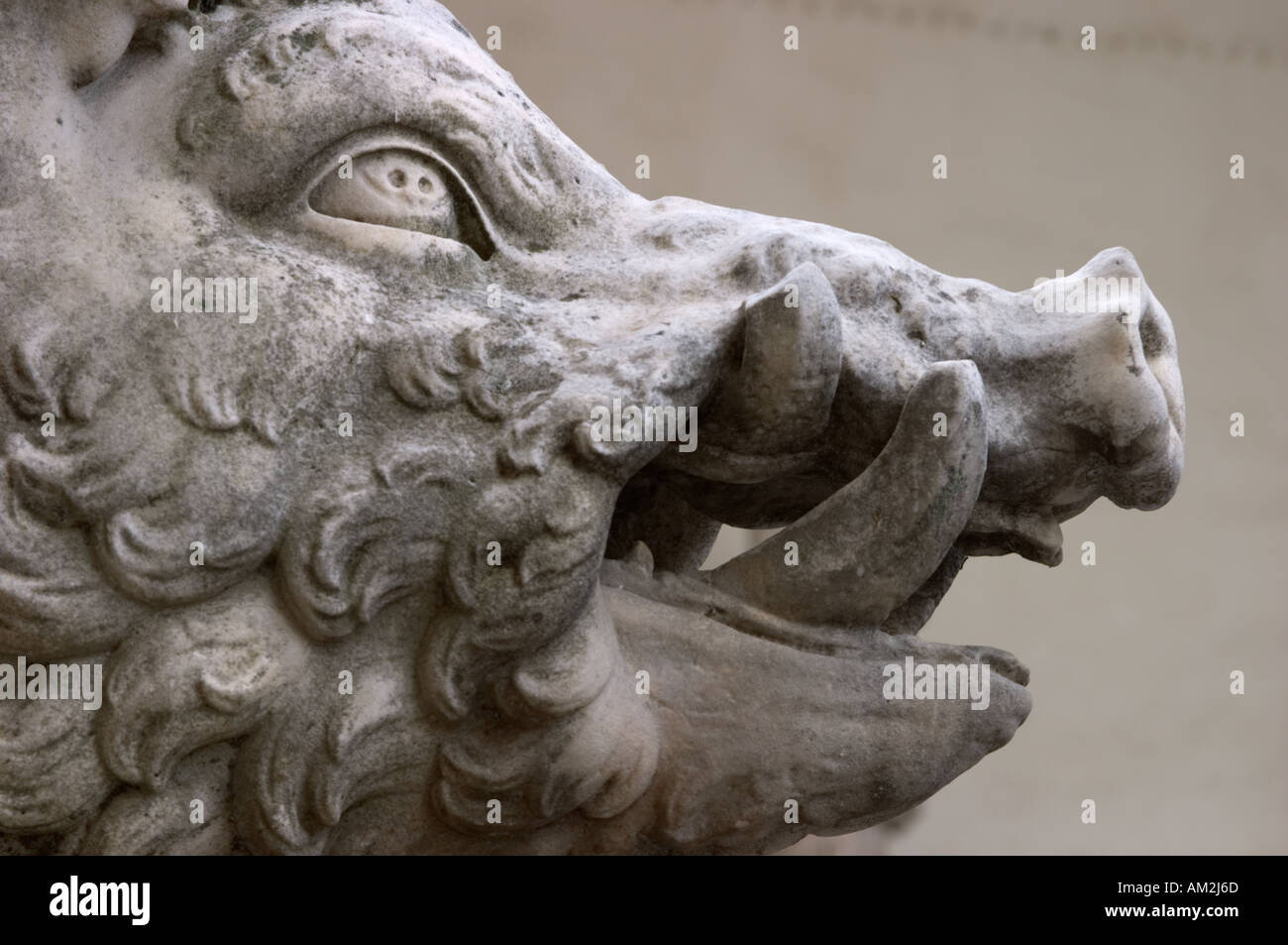 Detail from 16th Century Hercules and Cacus statue at Piazza della ...