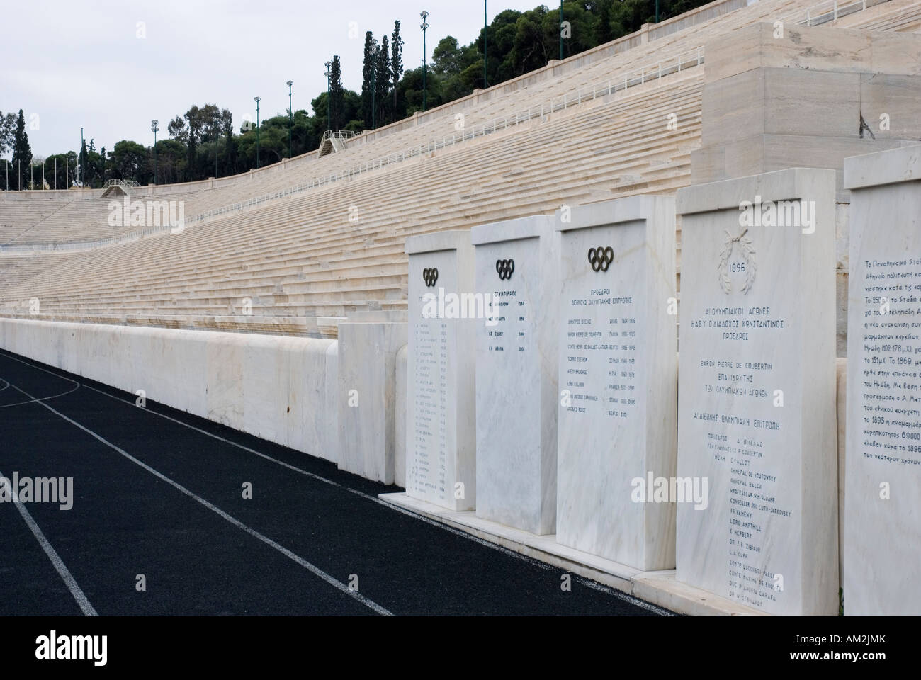 Kallimarmaro Stadium, Athens, Greece. Built for the first modern ...