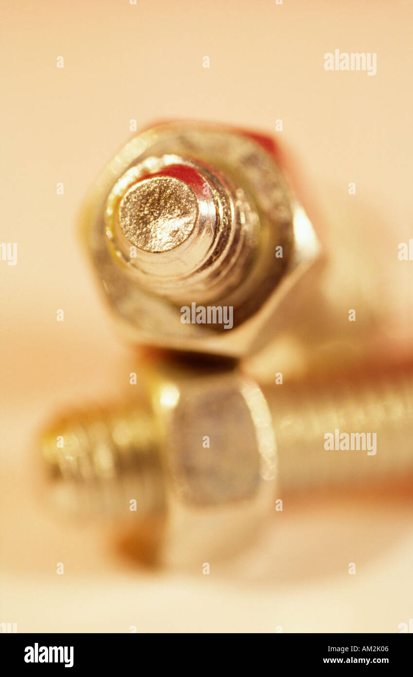 Nut and Bolt Stock Photo - Alamy