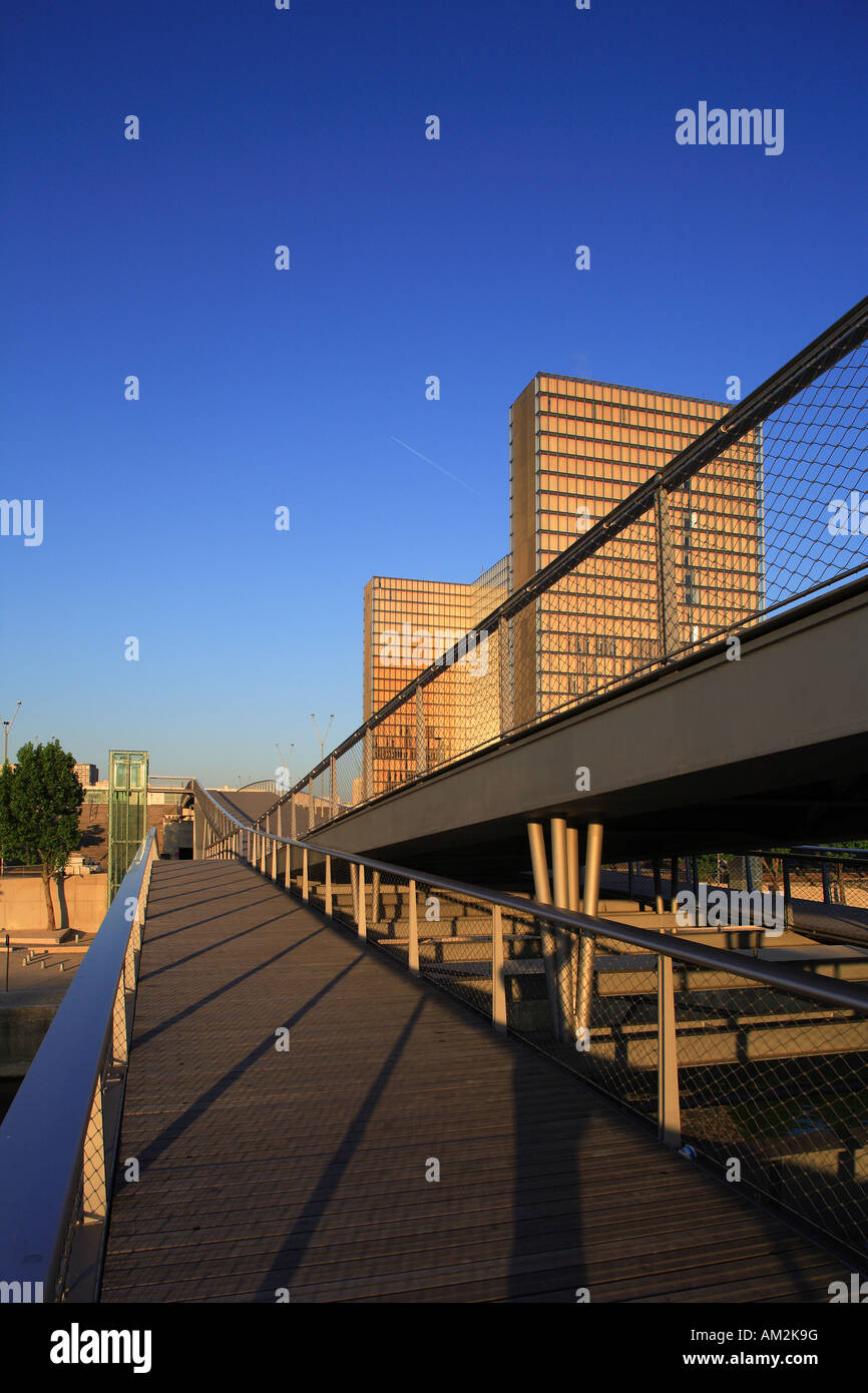 France, Paris, National Library of France by the architect Dominique ...