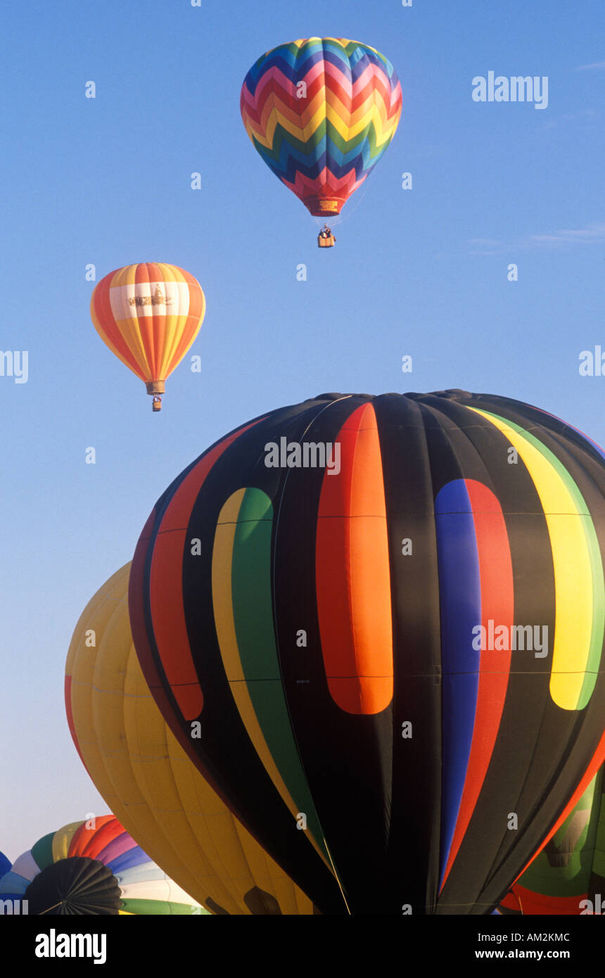 Balloons take to the air at the Albuquerque International Balloon ...