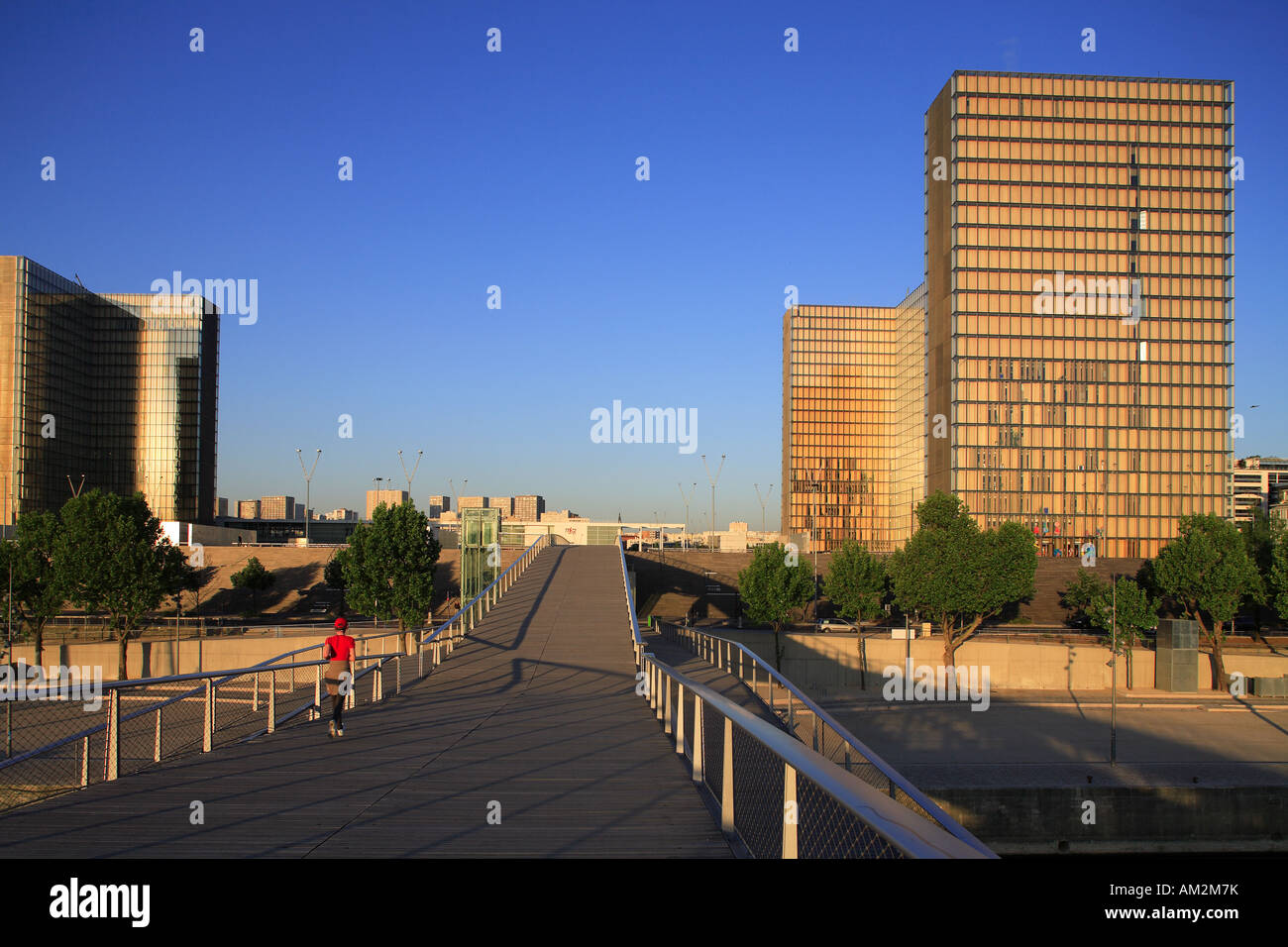 France, Paris, National Library of France by the architect Dominique ...