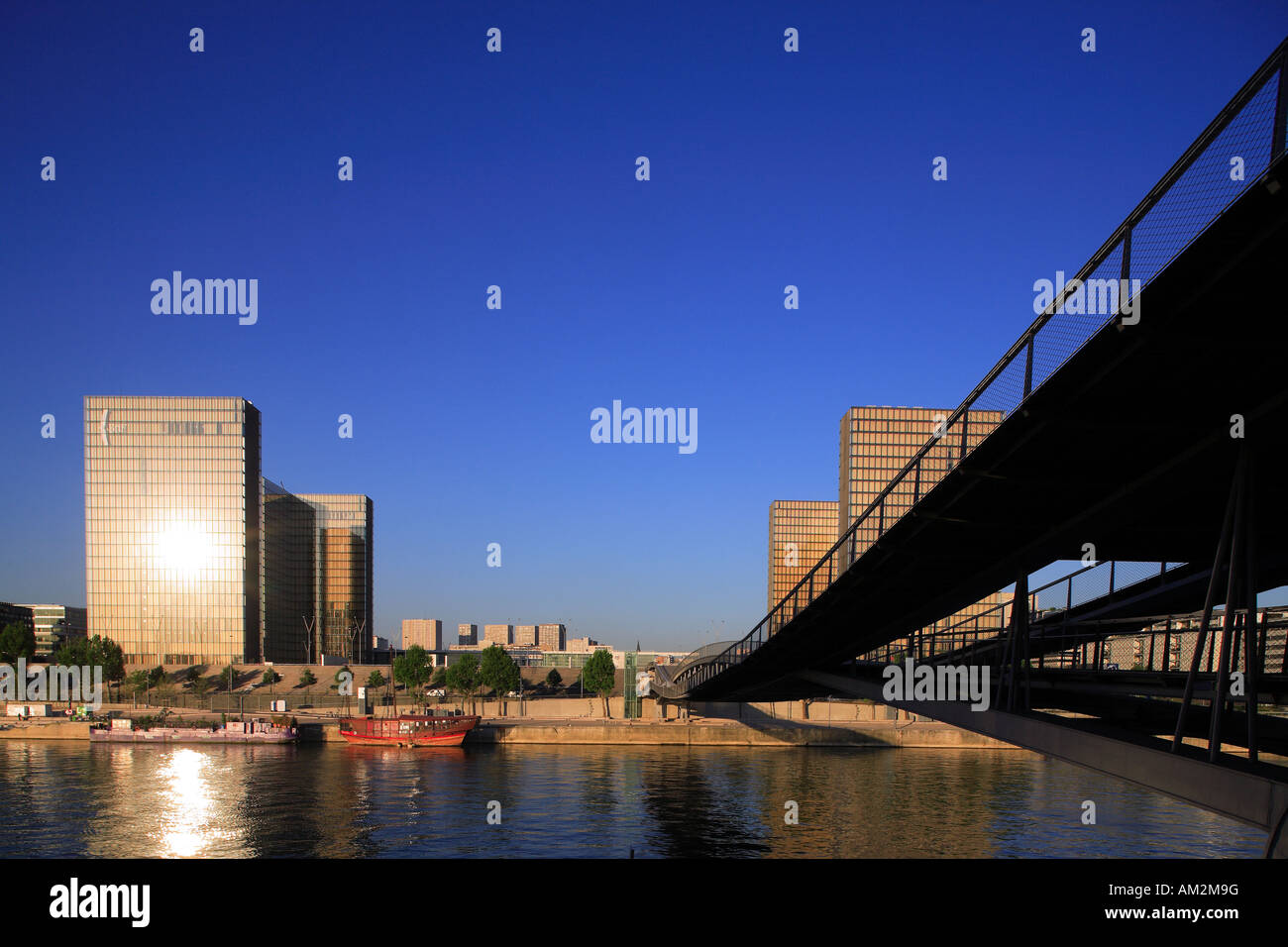 France, Paris, National Library of France by the architect Dominique ...