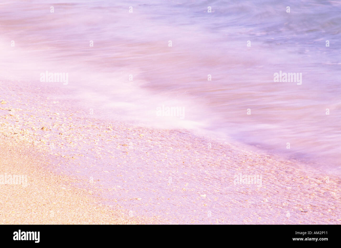 Pastel Ocean Waves Stock Photo - Alamy