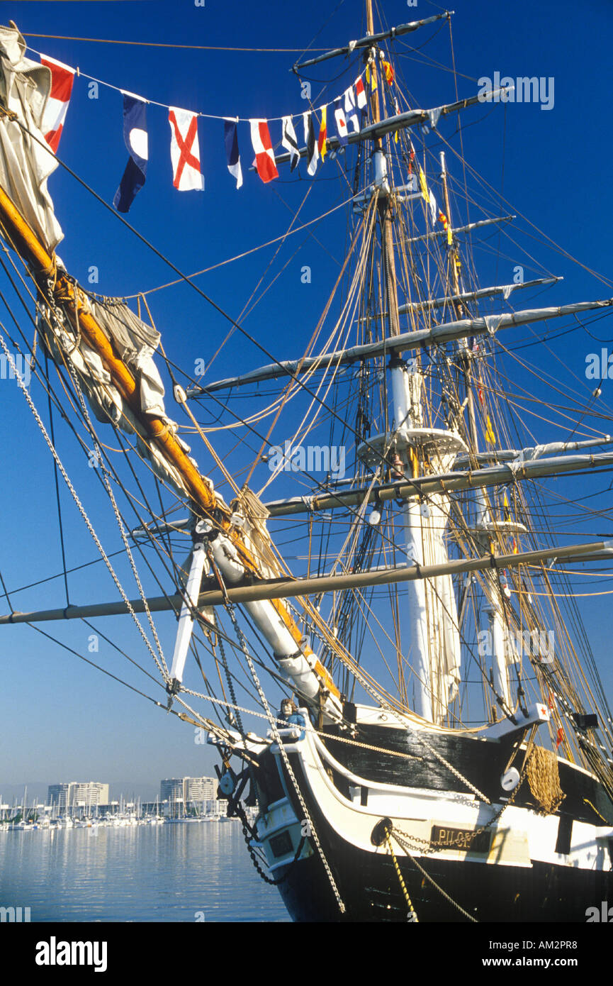 Tall ships sailing down the Hudson River during the 100 year ...
