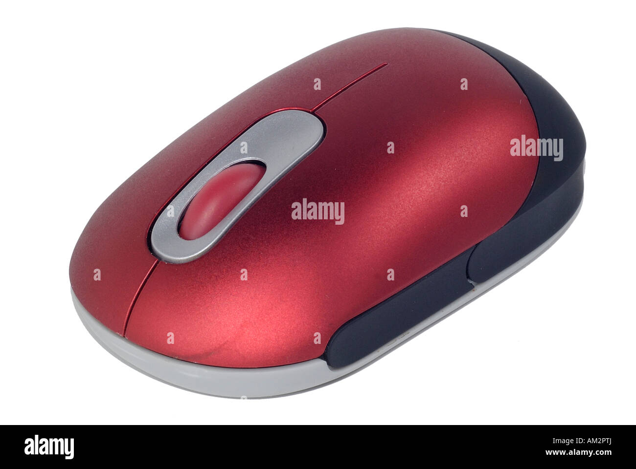 Wireless mouse on white background - still-life Stock Photo - Alamy