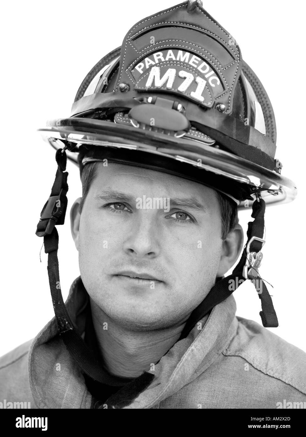 Firefighter helmet Black and White Stock Photos & Images - Alamy