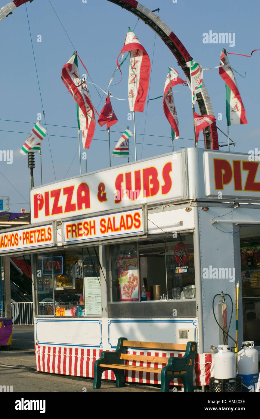 county fair amusements 6 food Stock Photo - Alamy
