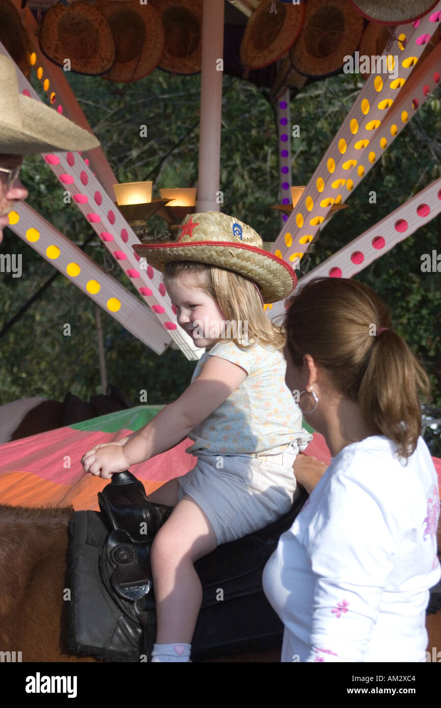 county fair amusements 24 child children Stock Photo - Alamy