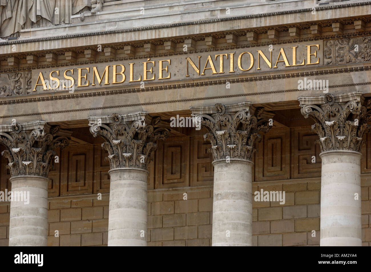 Paris national assembly building detail hi-res stock photography and ...