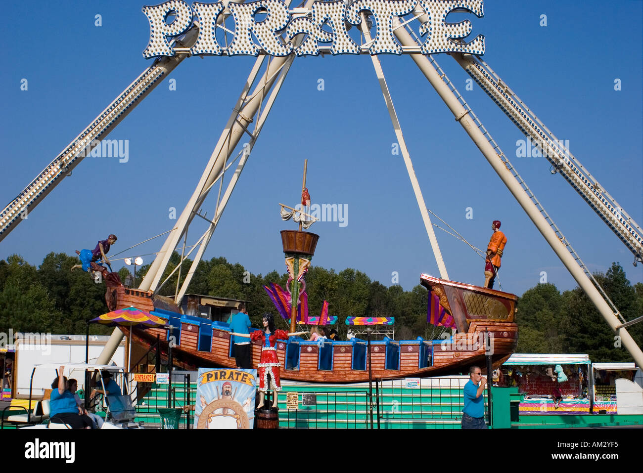 georgia county fair 19, pirate Stock Photo - Alamy