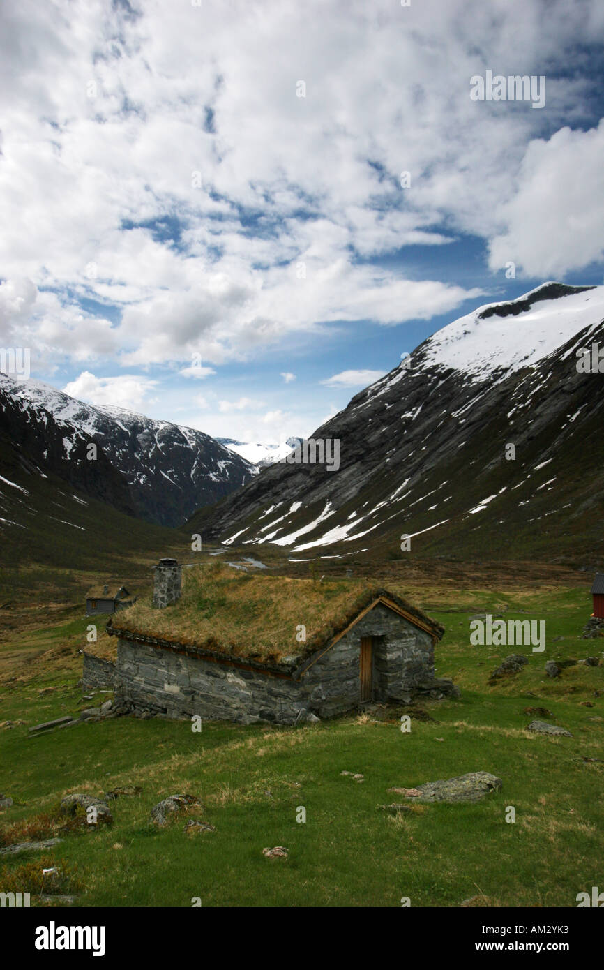 Mountain House vertical wide view Stock Photo - Alamy