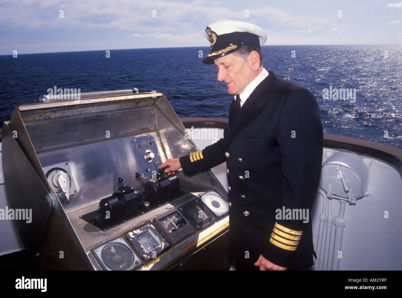 Ship captain uniform hi-res stock photography and images - Alamy