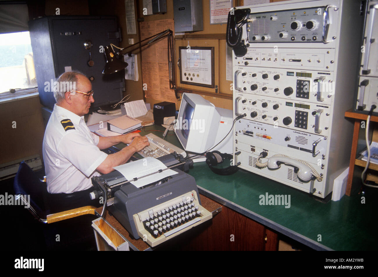 Communications officer hi-res stock photography and images - Alamy