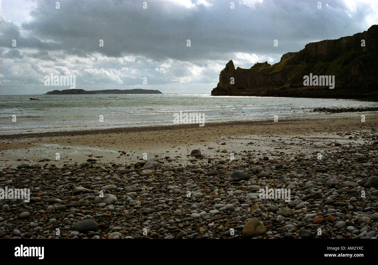 Lydstep beach holiday park hi-res stock photography and images - Alamy