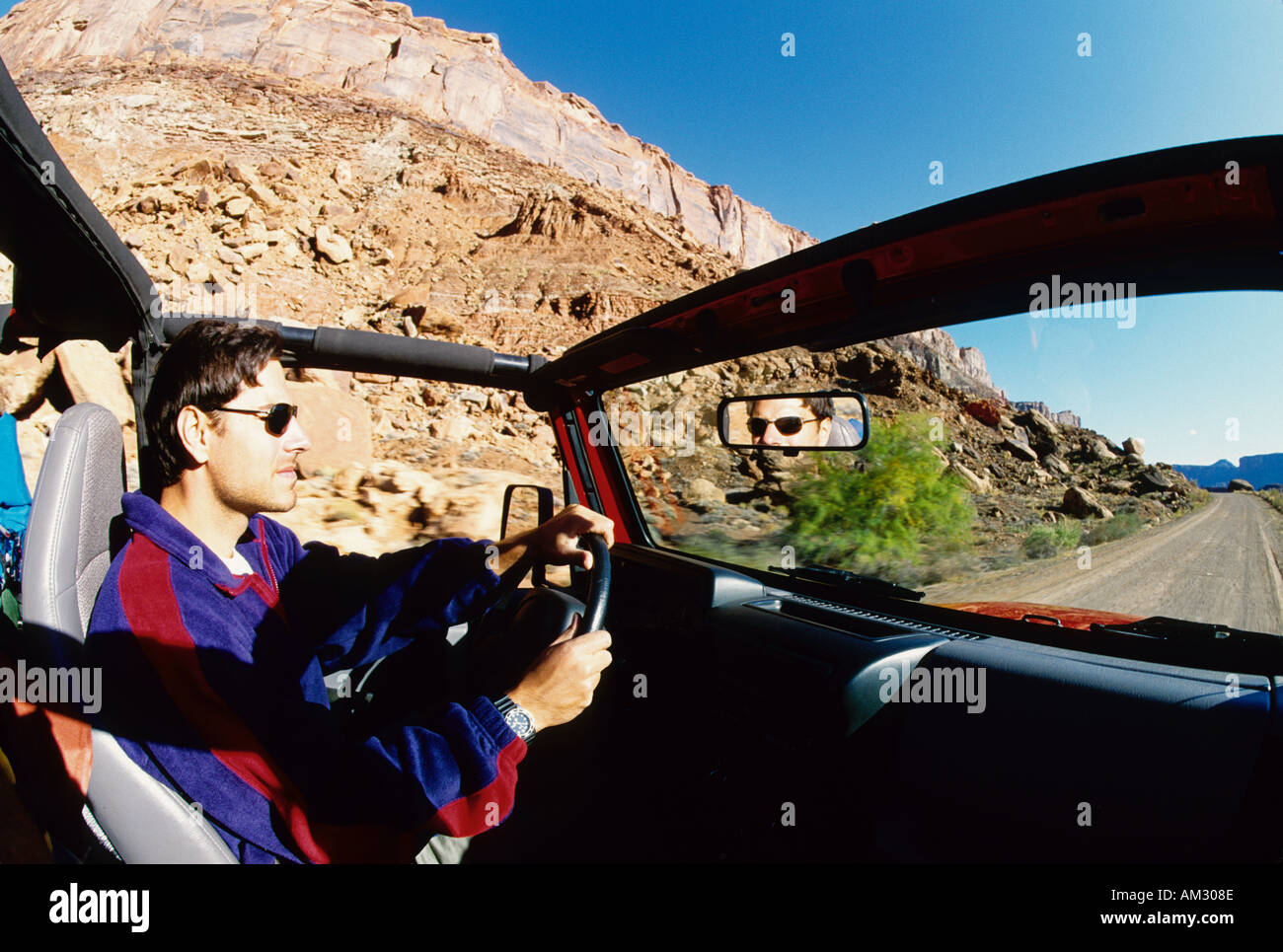 Car driving pov off road hi-res stock photography and images - Alamy