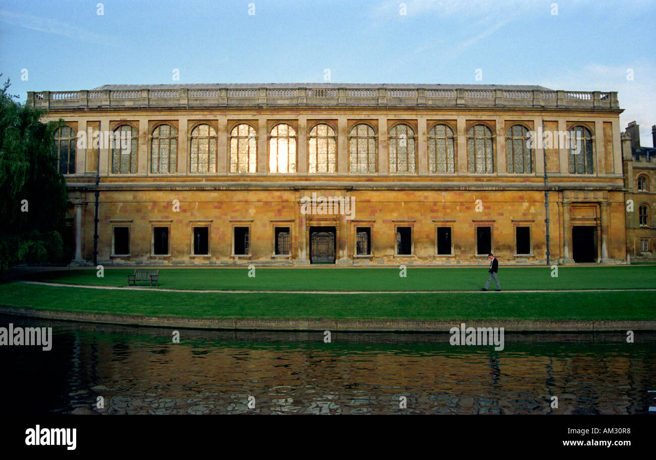 Cambridge library designed by Sir Christopher Wren Stock Photo - Alamy