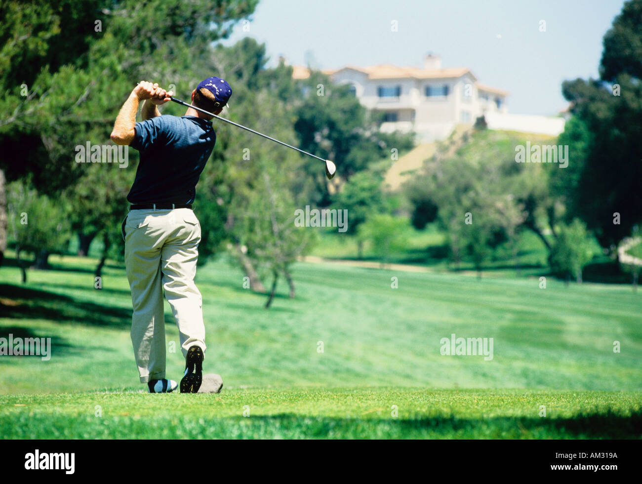 Golf golfswing hi-res stock photography and images - Alamy