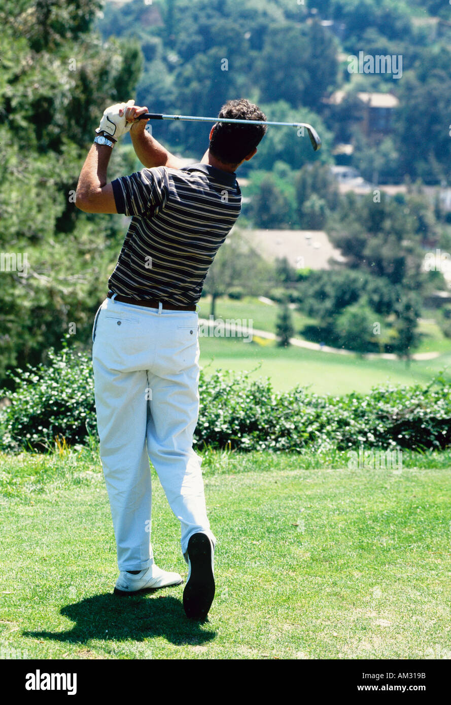 Golf golfswing hi-res stock photography and images - Alamy