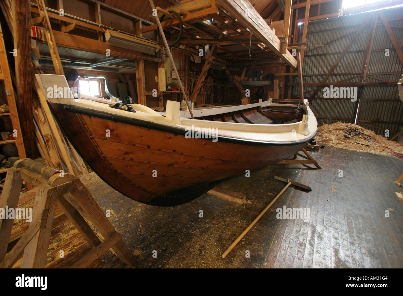 Wooden boat factory hi-res stock photography and images - Alamy