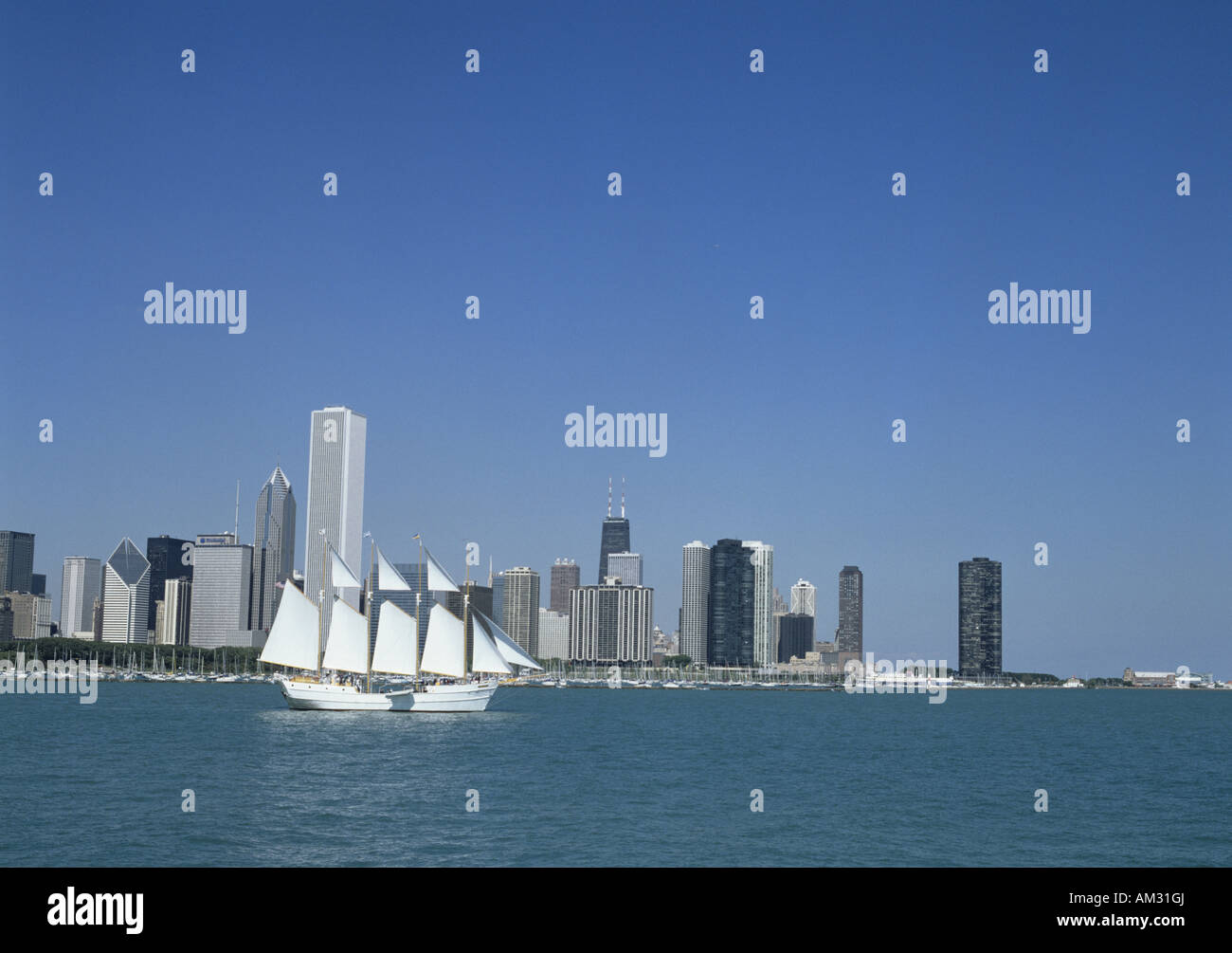 geography / travel, USA, Illinois, Chicago, city views / cityscapes ...