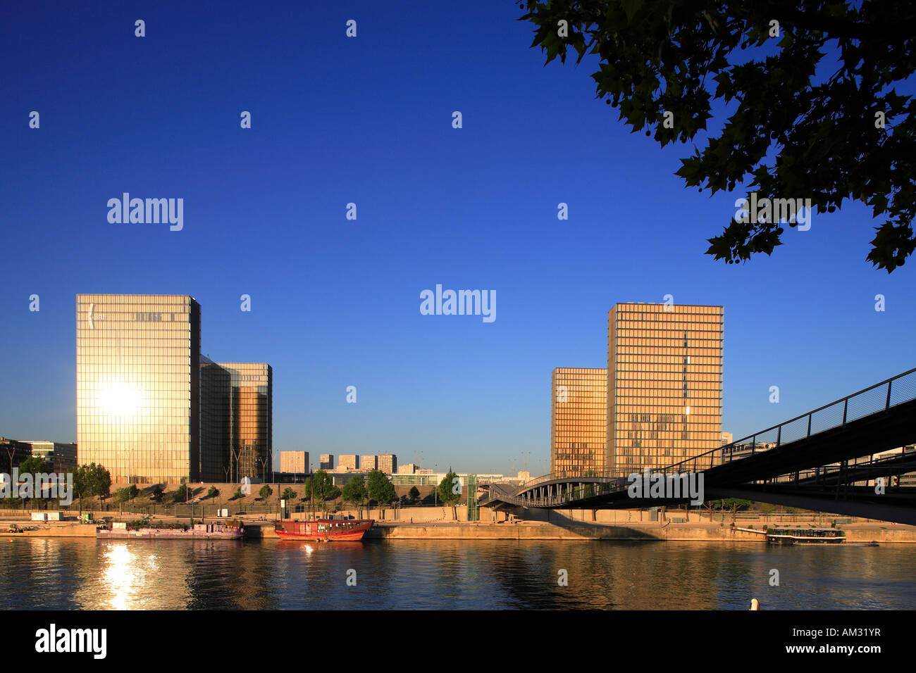 France, Paris, National Library of France by the architect Dominique ...