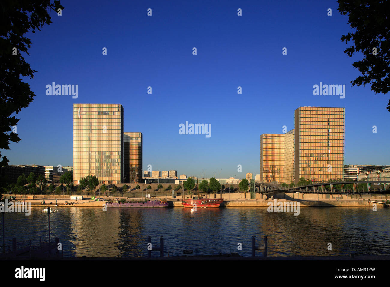 France, Paris, National Library of France by the architect Dominique ...