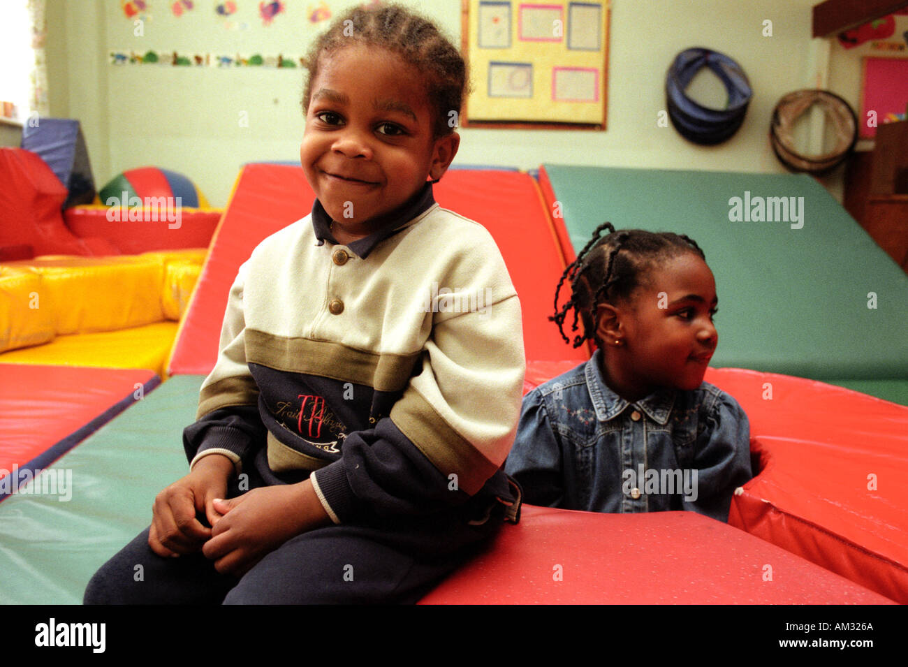 Children playing nursery uk hi-res stock photography and images - Alamy